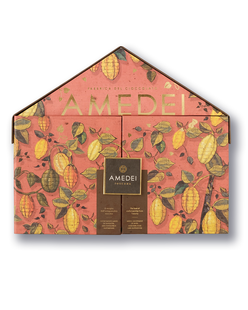 Mixed assortment of bars and napolitains - Amedei shop