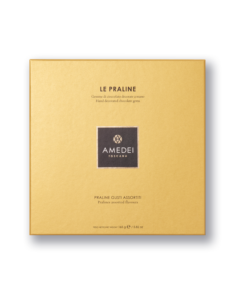 Chocolate Pralines 16 Gold - Amedei shop