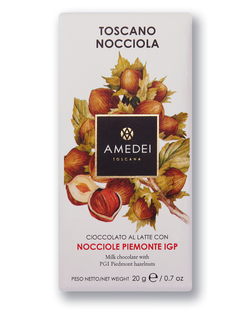 Tuscan Hazelnut Chocolate, 20g - Amedei shop