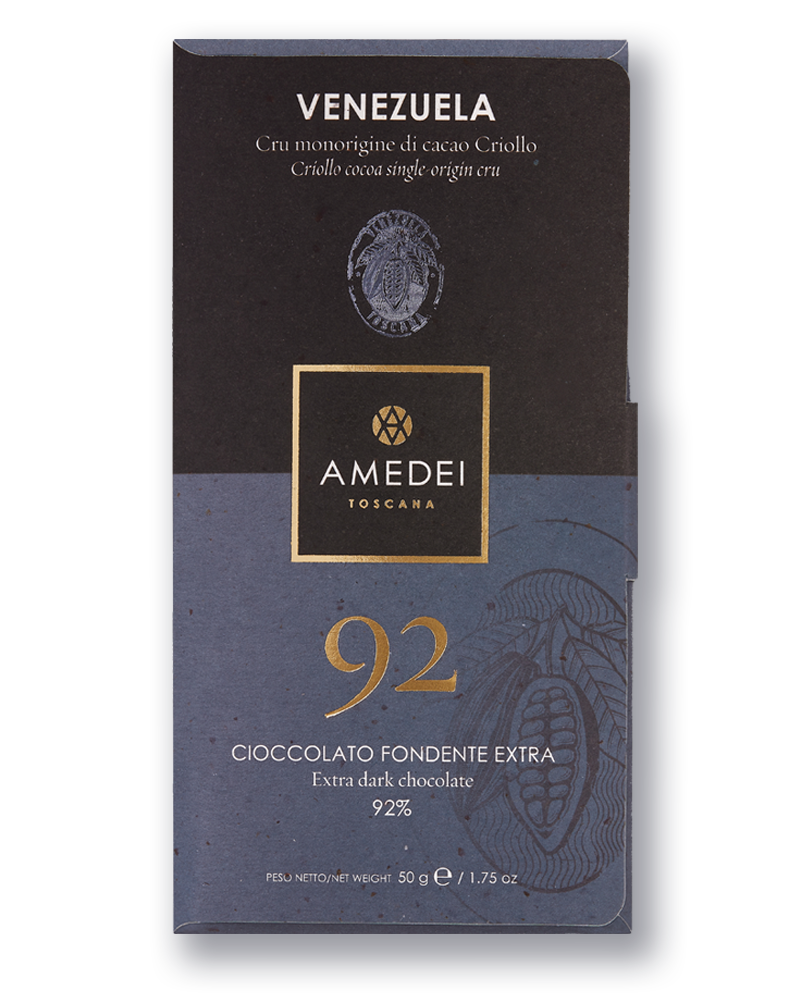 Venezuela: Extra Dark Chocolate 92% - Amedei Shop – Amedei shop