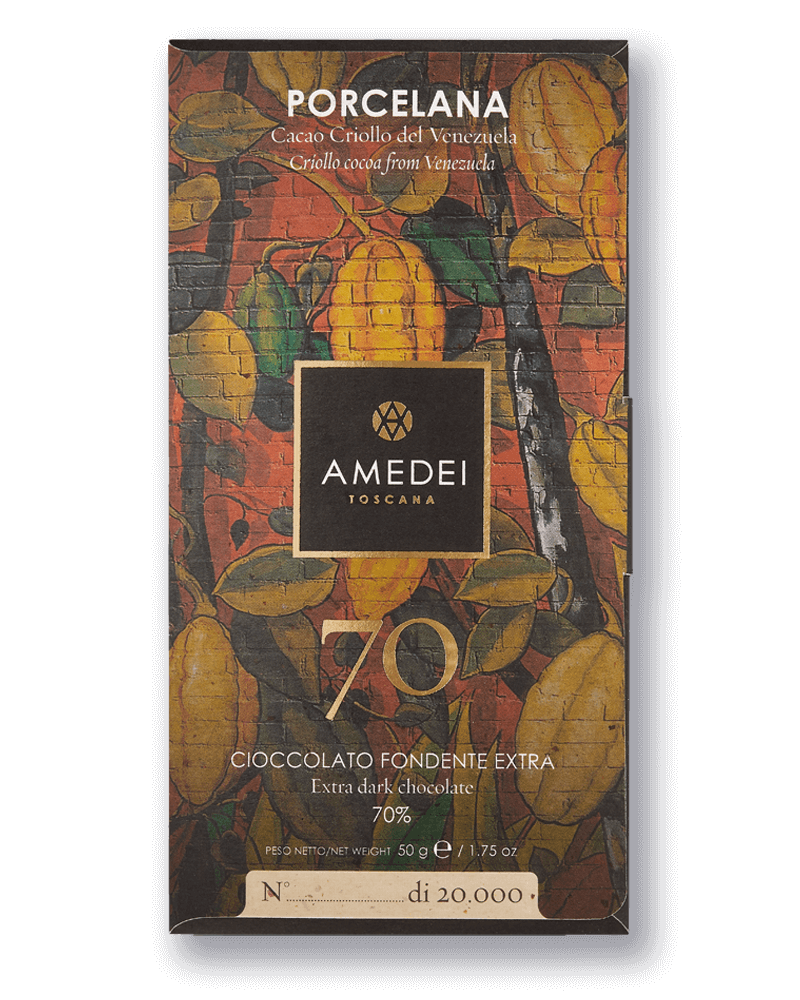 Porcelain: dark chocolate 70% Limited - Amedei shop